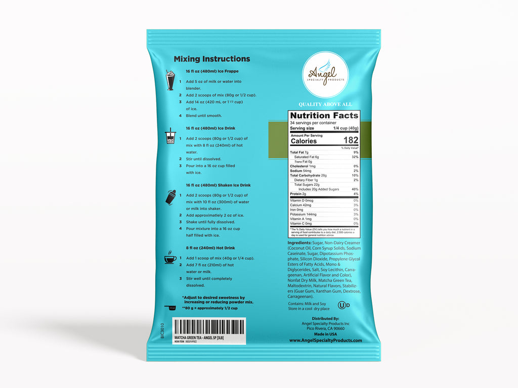 MATCHA GREEN TEA – Angel Specialty Products